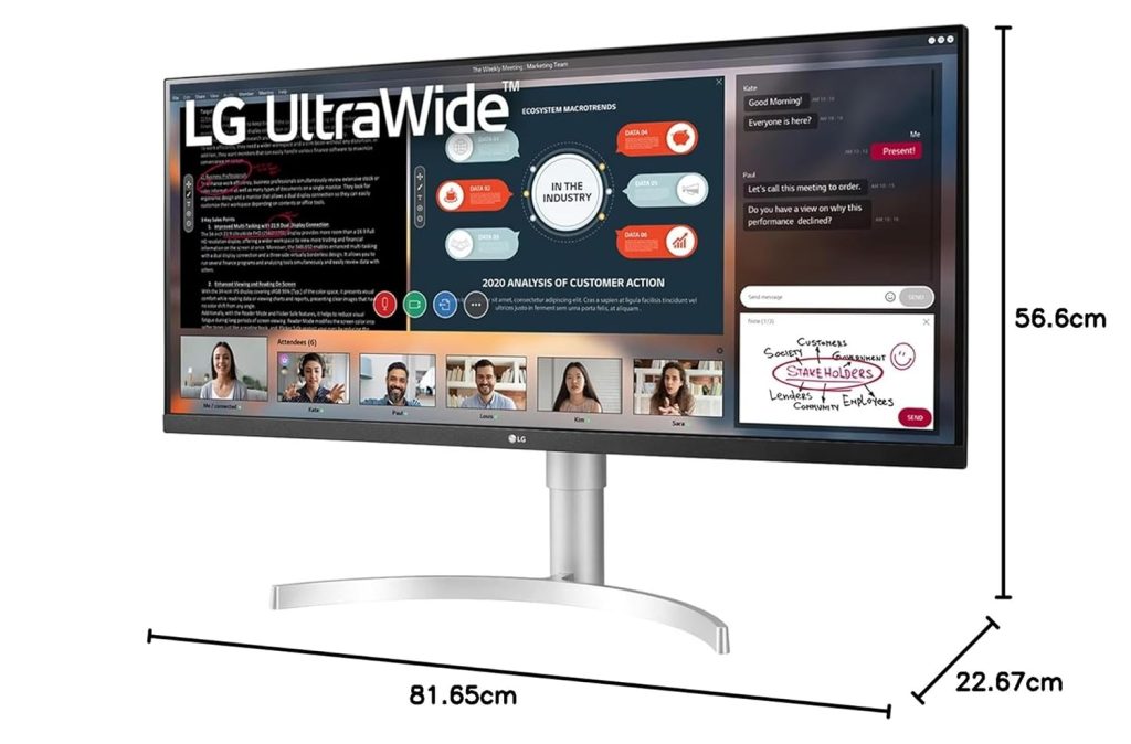 LG Ultrawide Full Hd IPS Monitor 87 Cm (34 Inches),2560X1080,Vesa ...