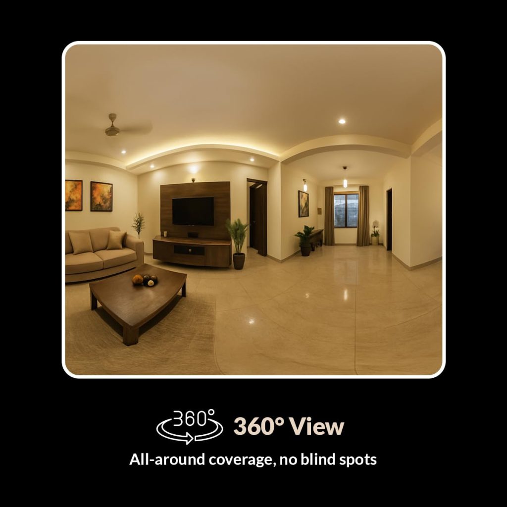 CP PLUS 4MP Quad HD Smart Wi-Fi CCTV Camera | 360° Pan & Tilt | Press ...