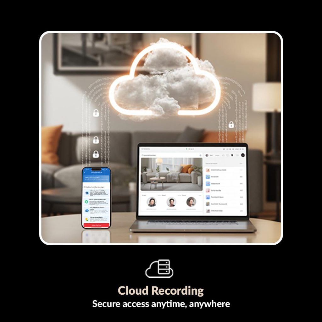 CP PLUS 4MP Quad HD Smart Wi-Fi CCTV Camera | 360° Pan & Tilt | Press ...