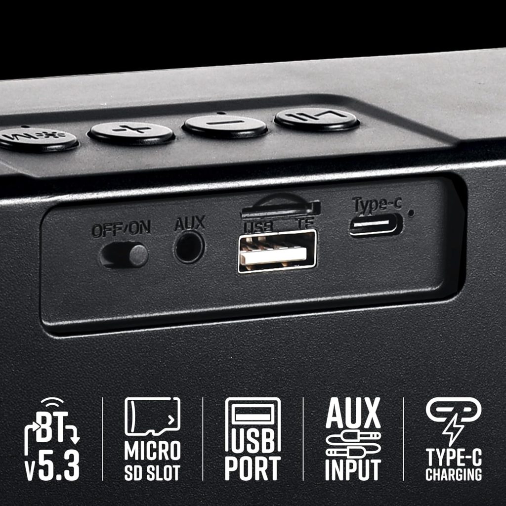 ZEBRONICS Astra 40 Portable Bluetooth Speaker (Black) - LowestRate Shopping