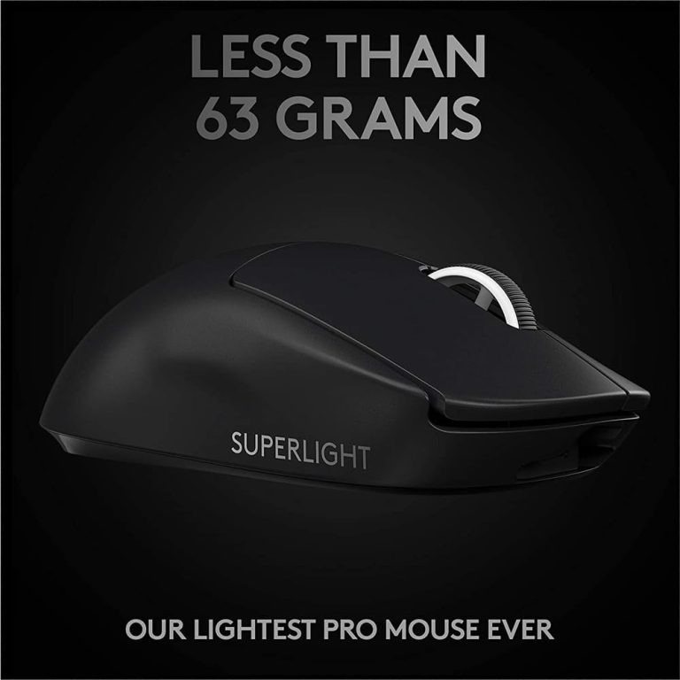 Logitech G PRO X Superlight Wireless USB Gaming Mouse (Black ...