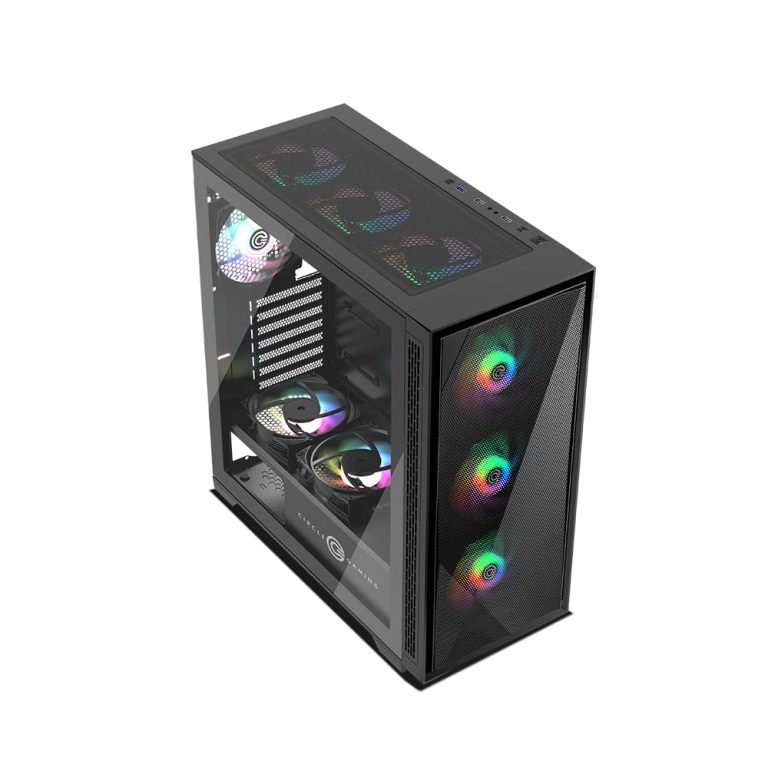 Circle Furious MESH 360 ARGB Mid- Tower Computer Case - LowestRate ...