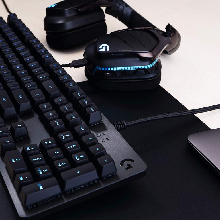 Logitech G512 Mechanical Gaming Keyboard,RGB Lightsync Backlit Keys,GX ...