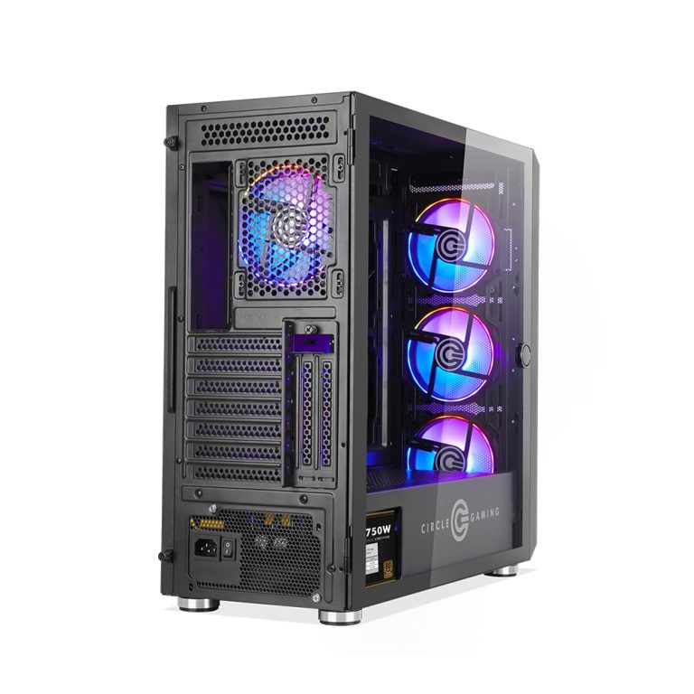Circle Stealth B1 ARGB Mid- Tower Computer Case - LowestRate Shopping 🛍️
