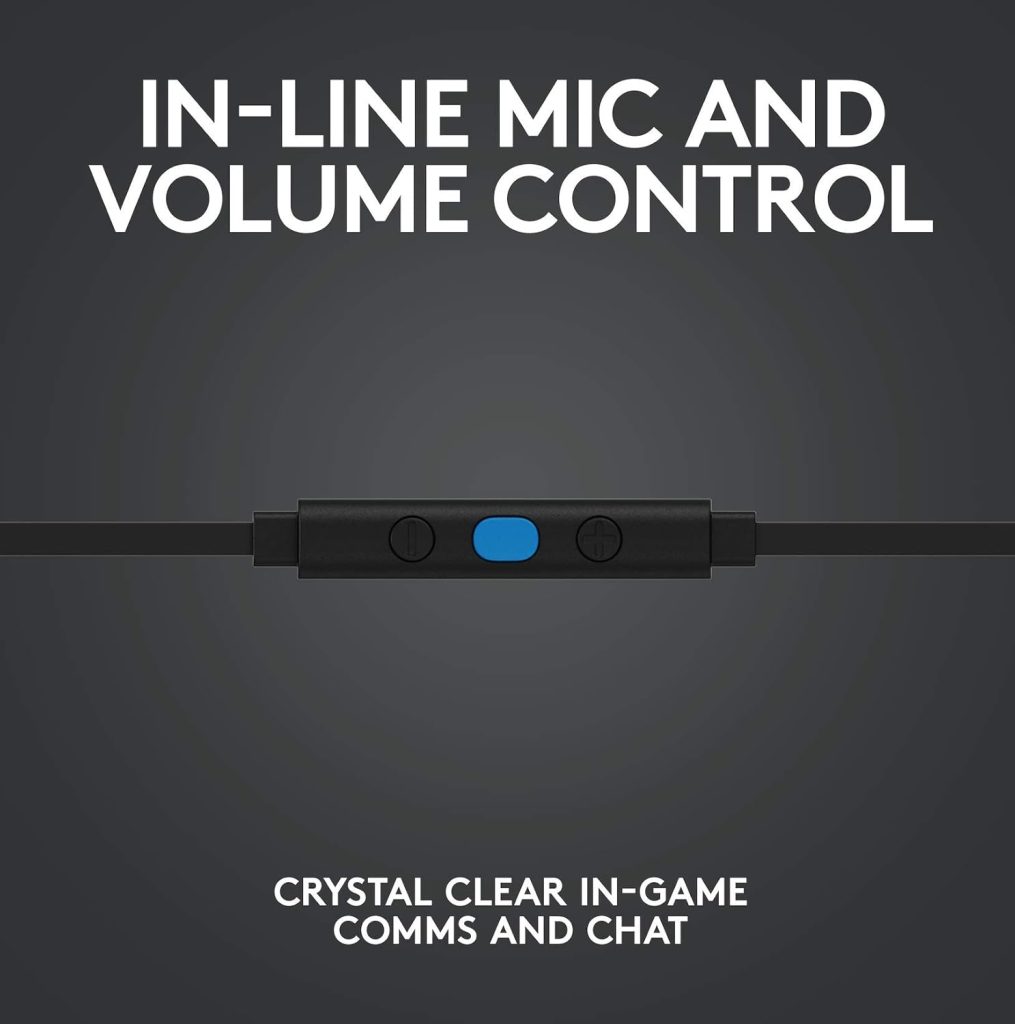 Logitech G333 Wired in Ear Earphones with Mic (Black) - LowestRate ...
