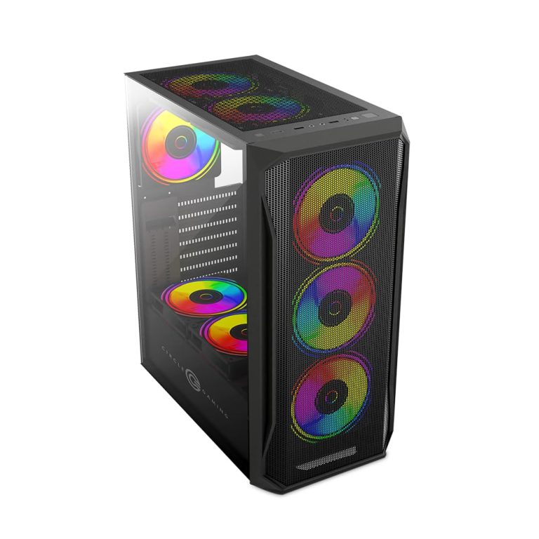 Circle ELEGANTOR X1 ARGB Mid- Tower Computer Case - LowestRate Shopping 🛍️