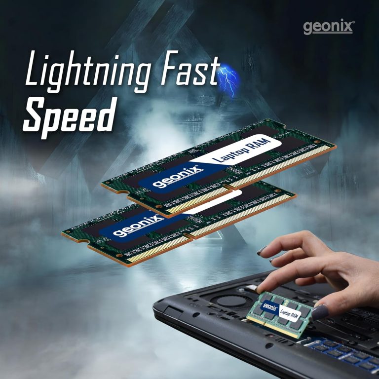 Geonix Laptop RAM, 8 GB DDR3, Frequency-1600 Mhz, (8x2) IC, 204 Pin, 5 ...