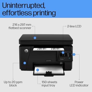 HP LaserJet Pro MFP M126a, Print, Copy, Scan, Hi-Speed USB 2.0, Up to ...