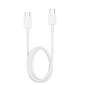 Samsung Type-C to Type-C 1.8m Cable (5A), White - LowestRate Shopping 🛍️