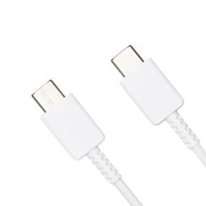 Samsung Type-C to Type-C 1.8m Cable (5A), White - LowestRate Shopping 🛍️
